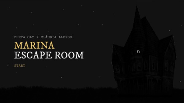 Escape Room: MARINA | Genially
