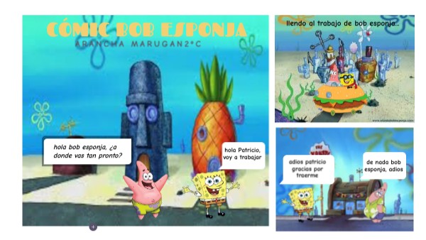 CÓmic bob esponja | Genially