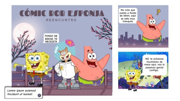 CÓmic bob esponja | Genially