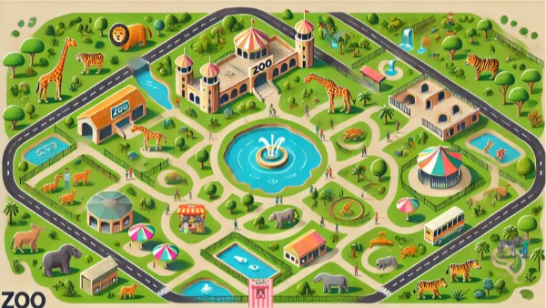 Vol au zoo P2 | Genially