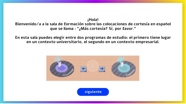 Accueil/ explication | Genially