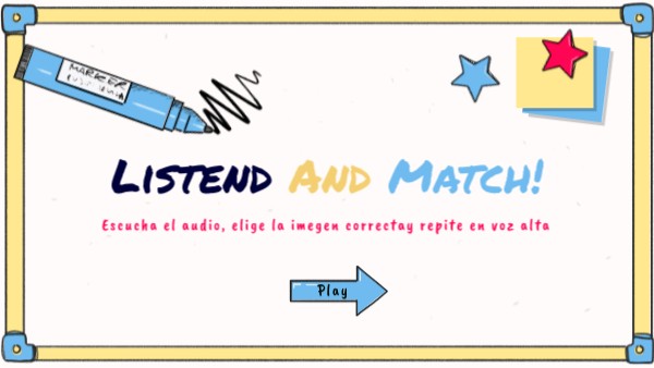 Listend And Match! | Genially