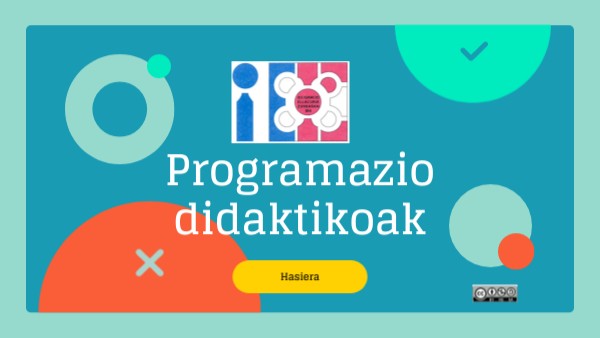 Programazio didaktikoak | Genially
