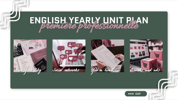 PREMIERE PROFESSIONNELLE | Genially