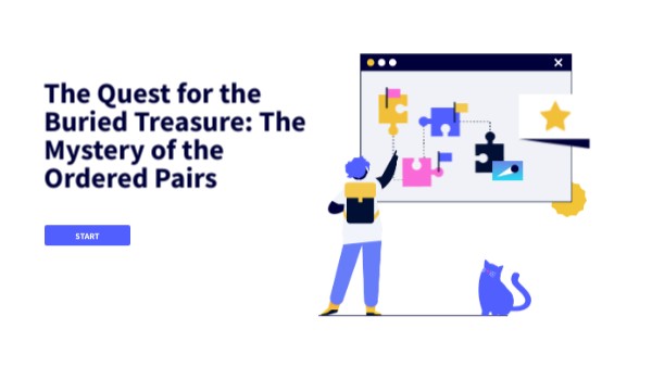 The Quest for the Buried Treasure: The Mystery of the Ordered Pairs | Genially