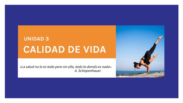 calidad de vida | Genially