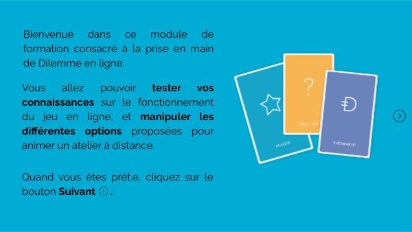 Prise en main de Dilemme en ligne | Genially