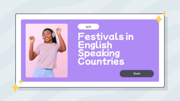 Festivals in English Speaking Countries | Genially