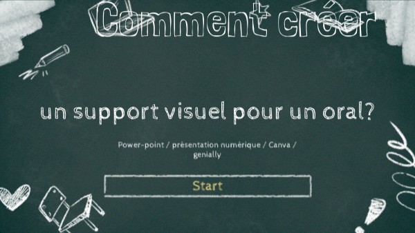 Comment créer un support visuel | Genially
