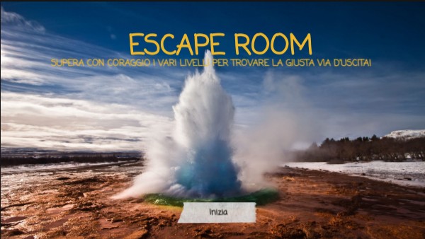 ESCAPE ROOM | Genially