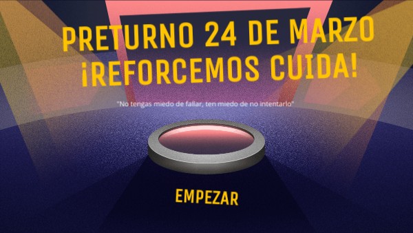 Preturno 24 de marzo ¡reforcemos cuida! | Genially