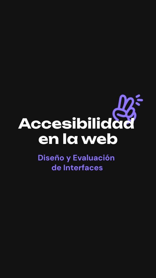Accesibilidad en la web | Genially
