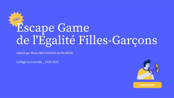 Escape Game - GR2 | Genially