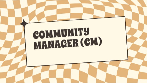 community manager (cm) | Genially