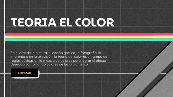 TEORIA EL COLOR | Genially