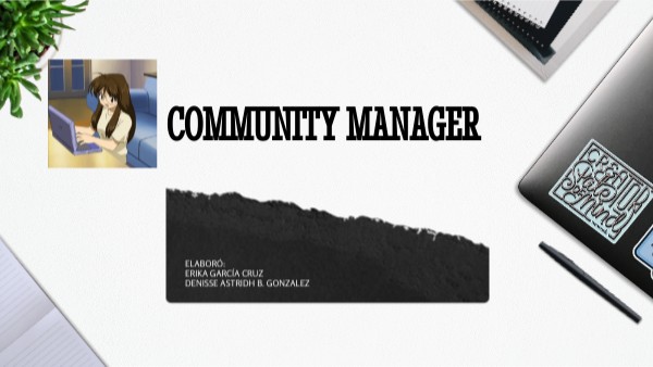 COMMUNITY MANAGER DER | Genially