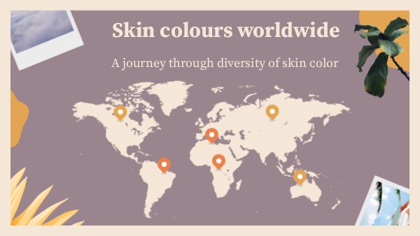 Skin colours worlwide | Genially