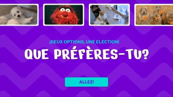 QUE PRÉFÈRES-TU? | Genially