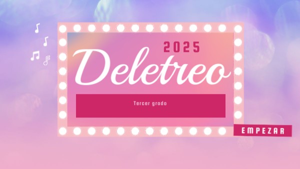 Deletreo Tercero 2025 | Genially