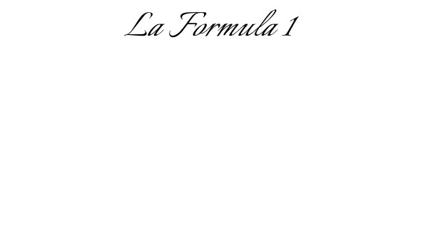 La Formula 1 | Genially