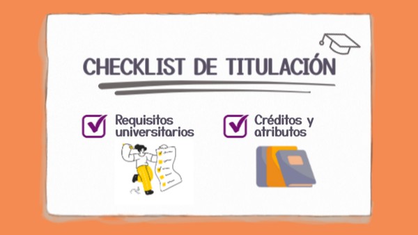 Checklist de titulación | Genially