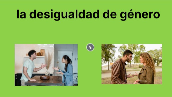 la desigualdad de género | Genially
