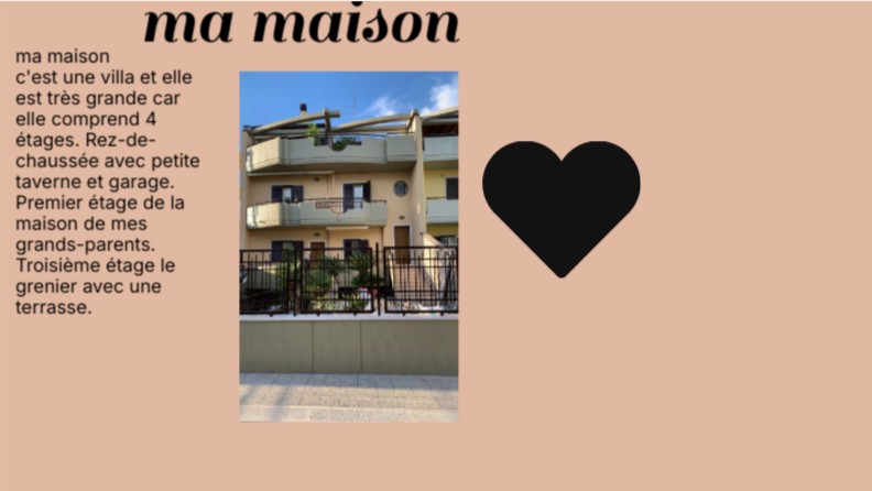 ma maison | Genially
