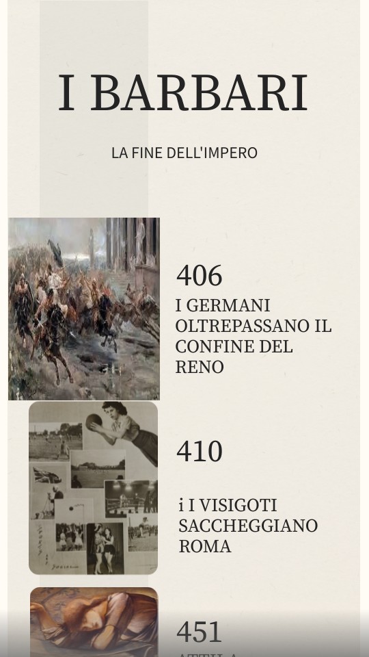 I BARBARI | Genially