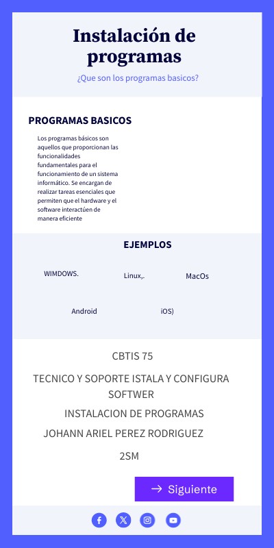 Instalación de programas | Genially