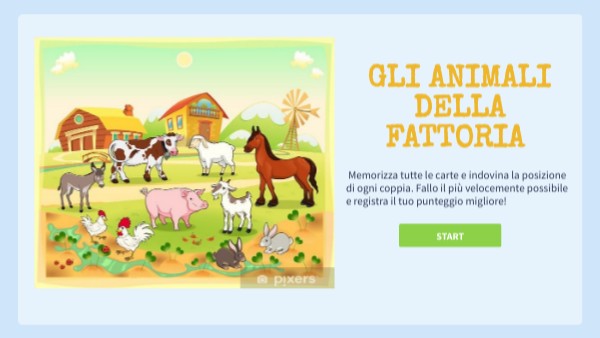 GLI ANIMALI DELLA FATTORIA | Genially