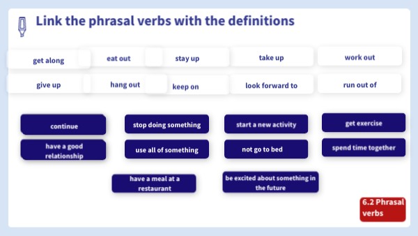 Phrasal verbs | Genially
