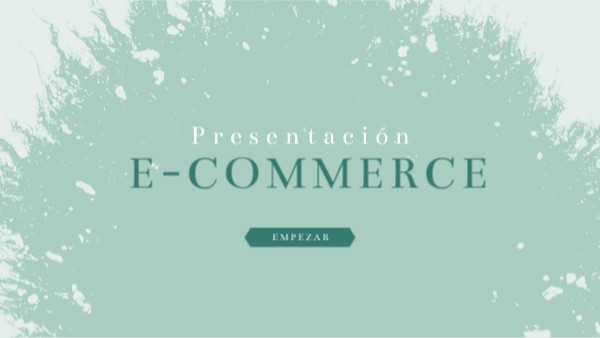 E-COMMERCE | Genially