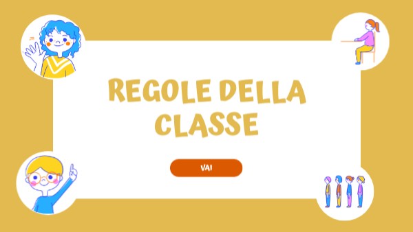 Regole della classe | Genially