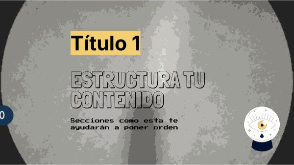 Estructura tu contenido | Genially