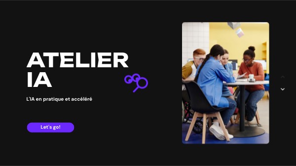 Atelier IA | Genially