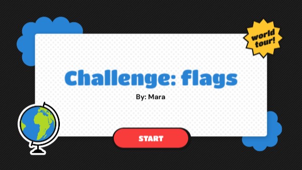 Challenge: flags | Genially