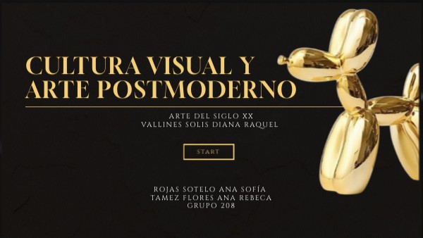 Cultura visual y arte posmoderno | Genially