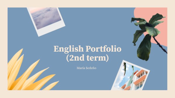 English Portfolio (2nd term) | Genially