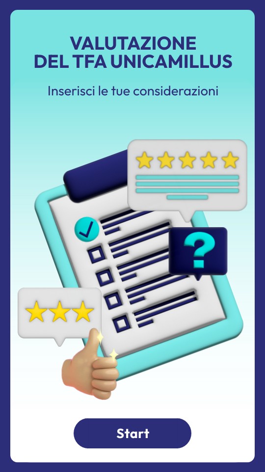 Valutazione del tfa UniCamillus | Genially