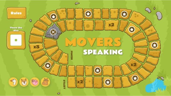 Easter Movers speaking | Genially