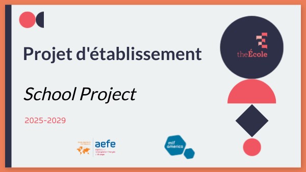 Projet d'établissement | Genially