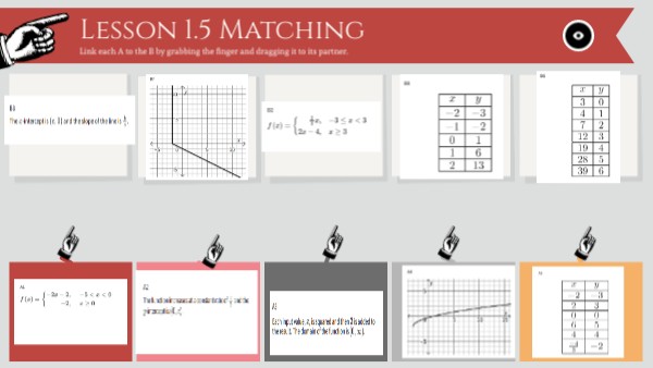 Lesson 1.5 Matching | Genially