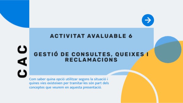 Comunicació y atenció al client | Genially