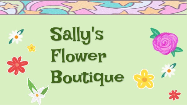 Sally's Flower Boutique | Genially