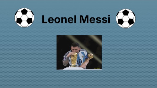 Leonel Messi | Genially
