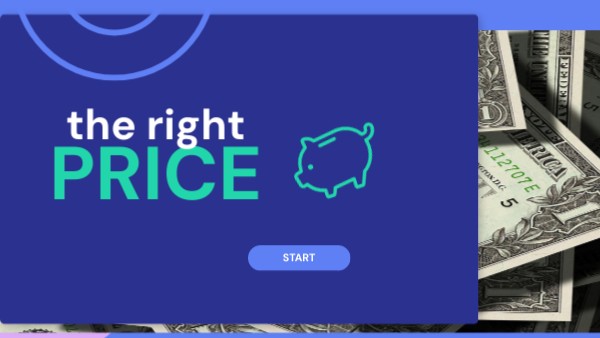 The right Price | Genially