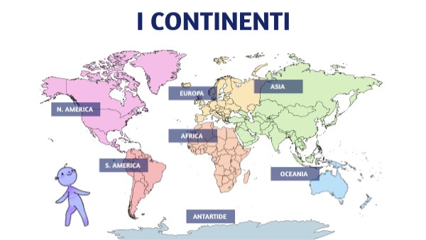 i continenti | Genially