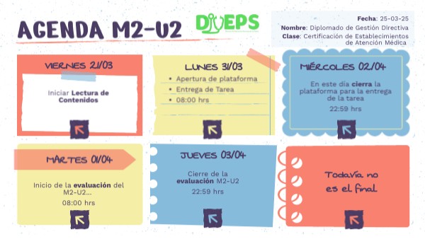 agenda m2-u2 | Genially