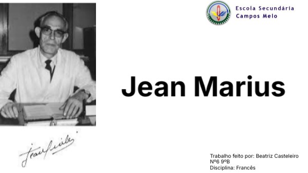 Jean Marius | Genially