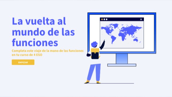 La vuelta al mundo de las funciones | Genially